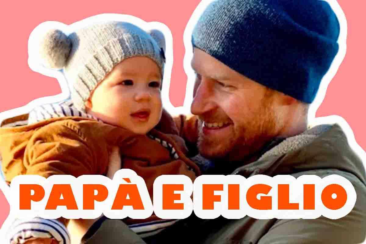 Un emozionatissimo Harry rivela cosa vuole fare da grande il figlio Archie